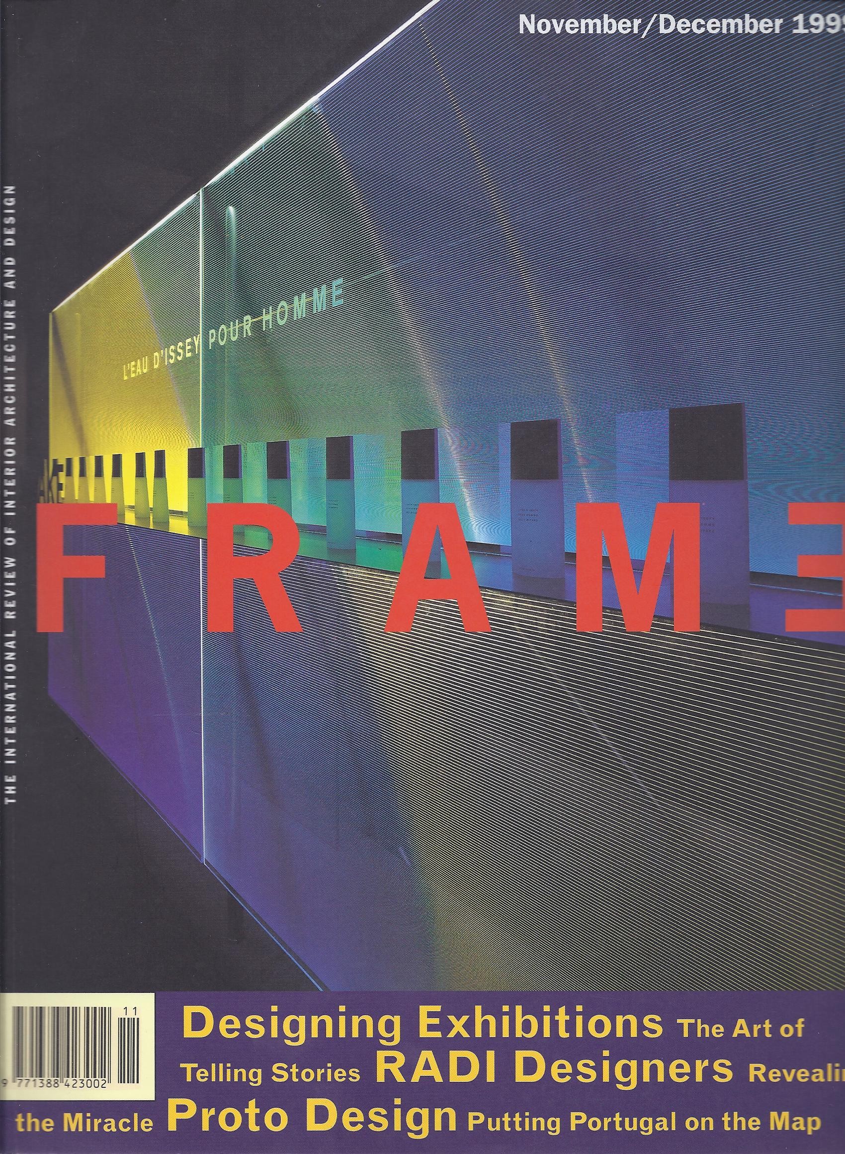 Frame Nov/Dec 1999 — JOSÉ CARLOS CRUZ